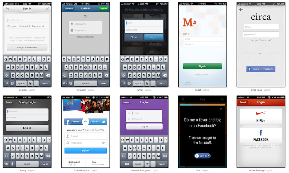 Découvrez de belles interfaces sur iOS avec Pttrns