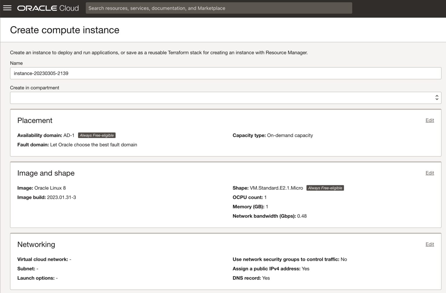 VPS gratuit (vraiment) chez Oracle : idéal pour tester un projet