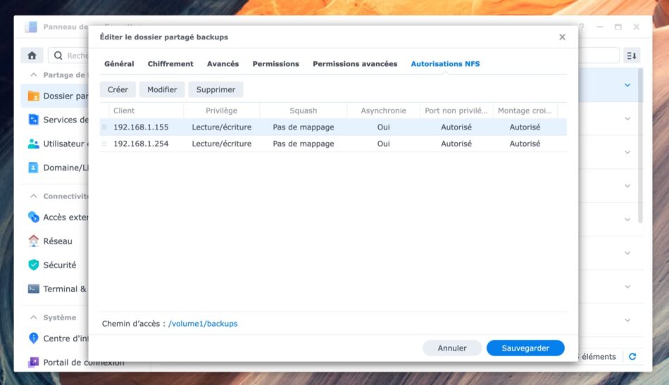Sauvegarder Home Assistant sur votre NAS Synology